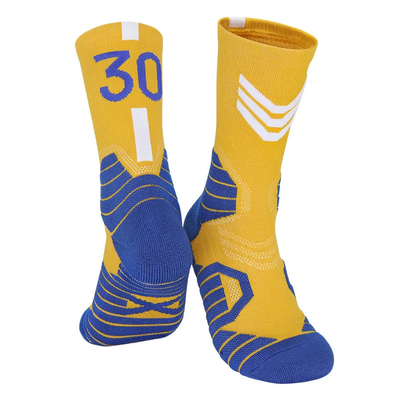 Basketball 'Golden State Warriors | Stephen Curry | Yellow' Socks ...