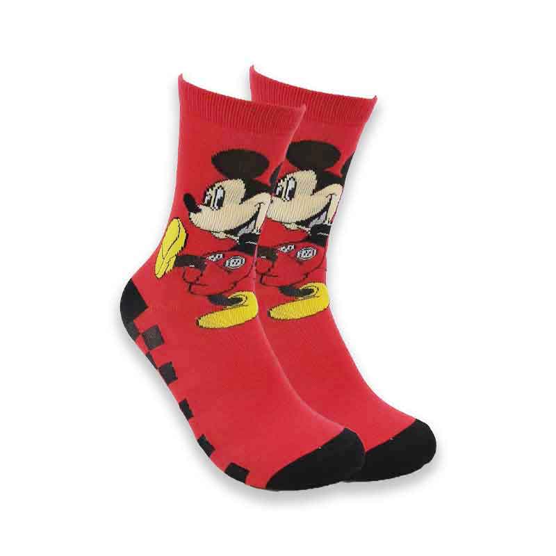 Mickey Mouse 'Cheery Mickey Mouse' Crew Socks — Little Sock Store