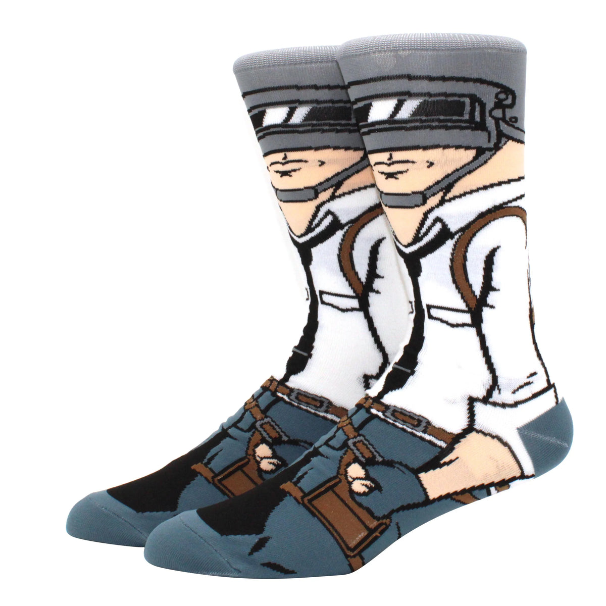 Robocop 'Alex Murphy' Crew Socks — Little Sock Store
