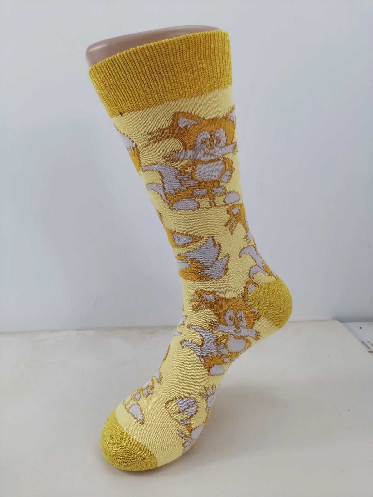 'Miles "Tails" Prower' Crew Socks — Little Sock Store
