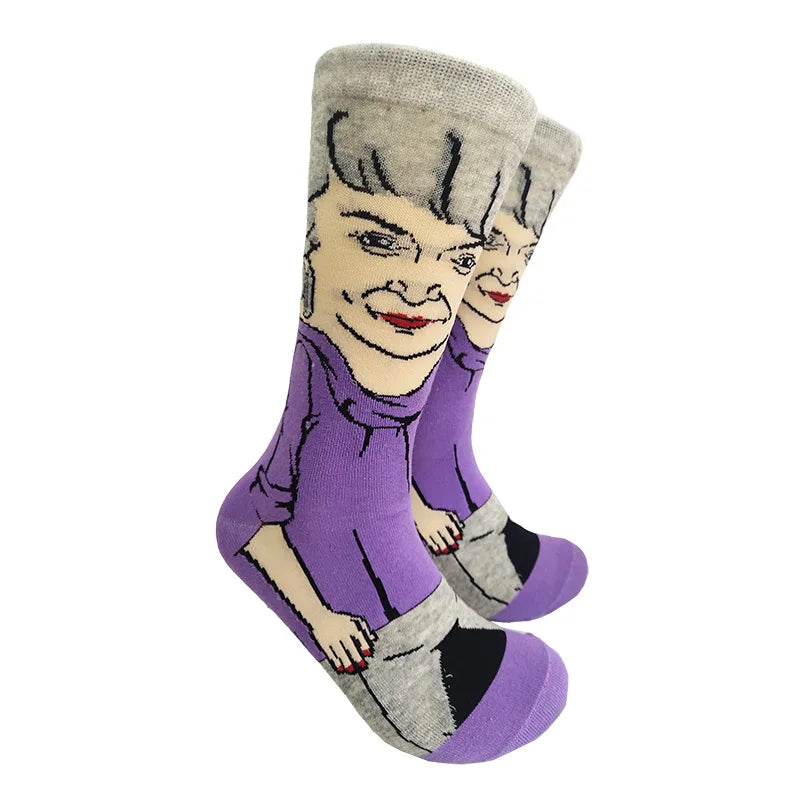 Golden Girls 'Dorothy' Crew Socks — Little Sock Store