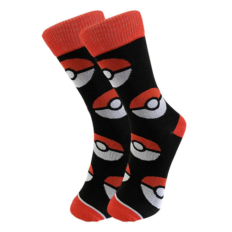 Pokemon 'Pokeball' Crew Socks — Little Sock Store