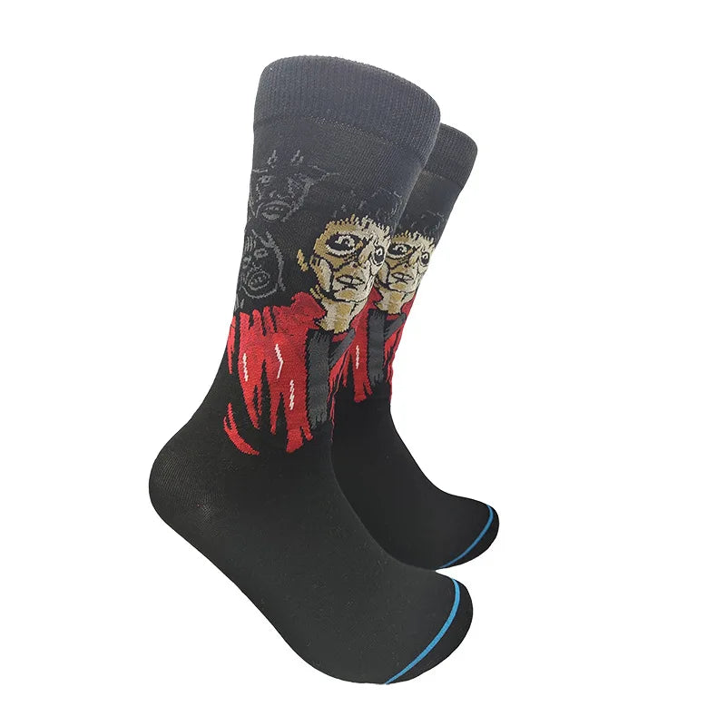 Michael Jackson 'Thriller' Crew Socks — Little Sock Store
