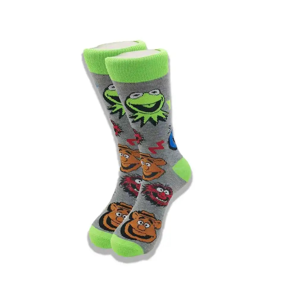 The Muppets 'Kermit | Fozzie | Anima' Crew Socks — Little Sock Store