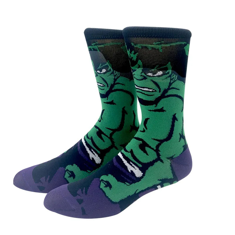 The Incredible Hulk 'Powerful' Crew Socks — Little Sock Store