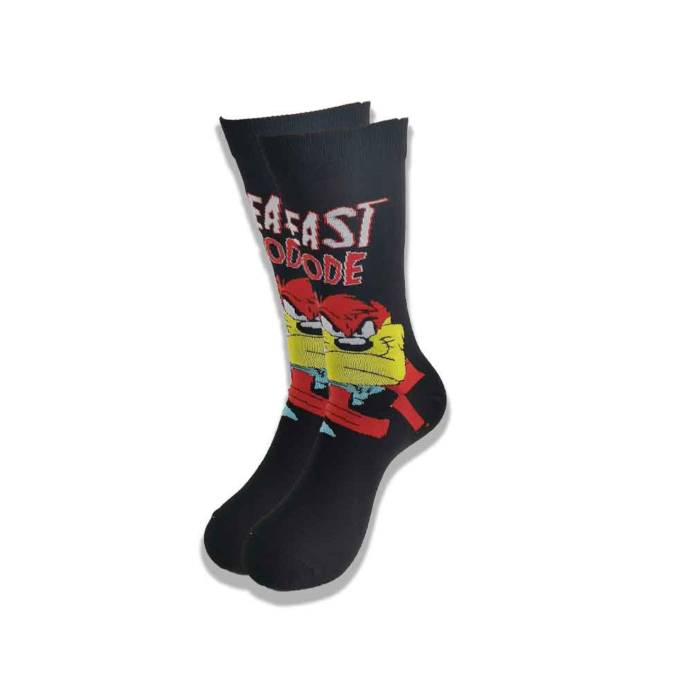 Looney Tunes 'Tasmanian Devil' Crew Socks — Little Sock Store
