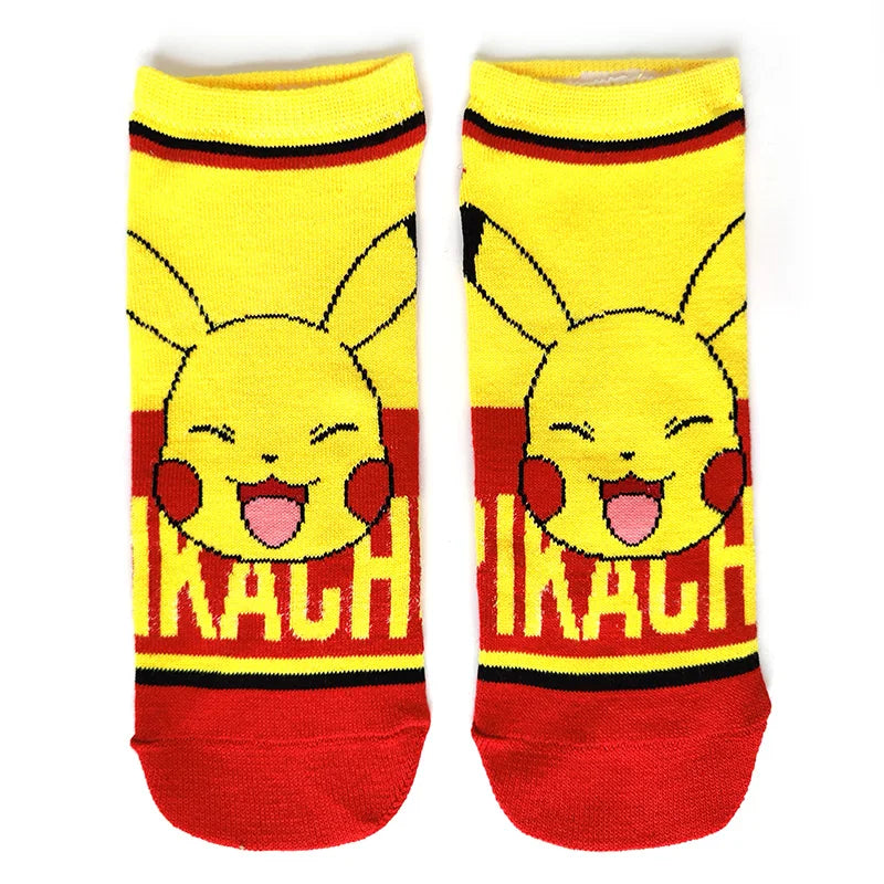 Pokemon 'Happy Pikachu' Ankle Socks — Little Sock Store