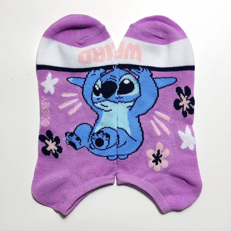 Lilo And Stitch 'Truly Weird Stitch' Ankle Socks — Little Sock Store