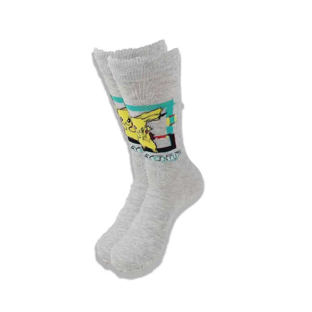 Pokemon 'Angry Pikachu' Crew Socks — Little Sock Store
