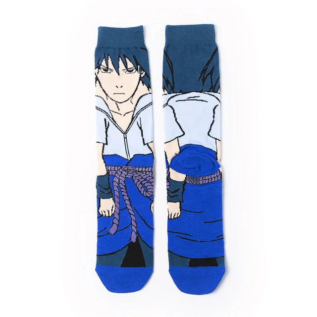 Naruto 'Sasuke Uchiha' Crew Socks — Little Sock Store
