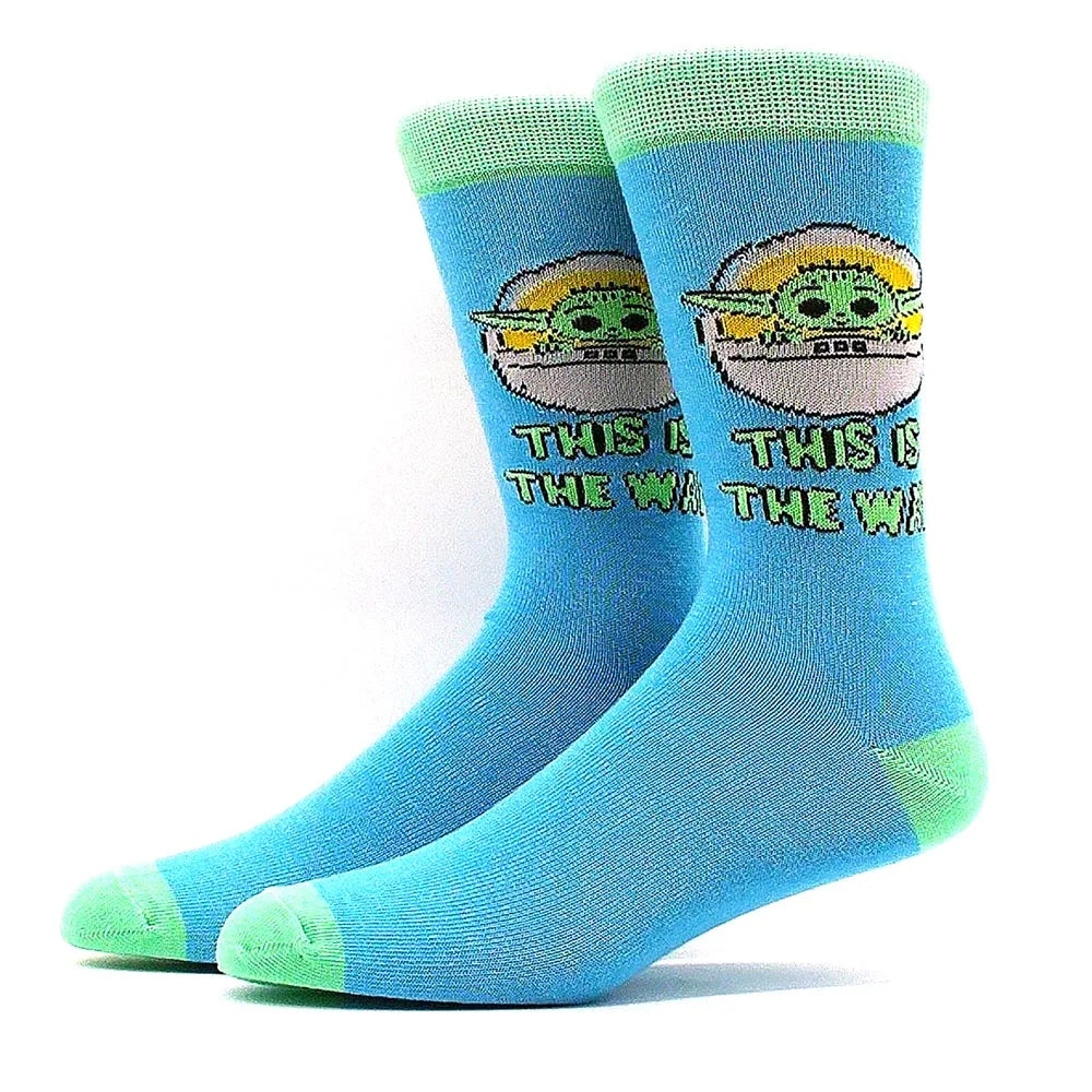 Star Wars 'Baby Yoda | This is the Way' Crew Socks — Little Sock Store