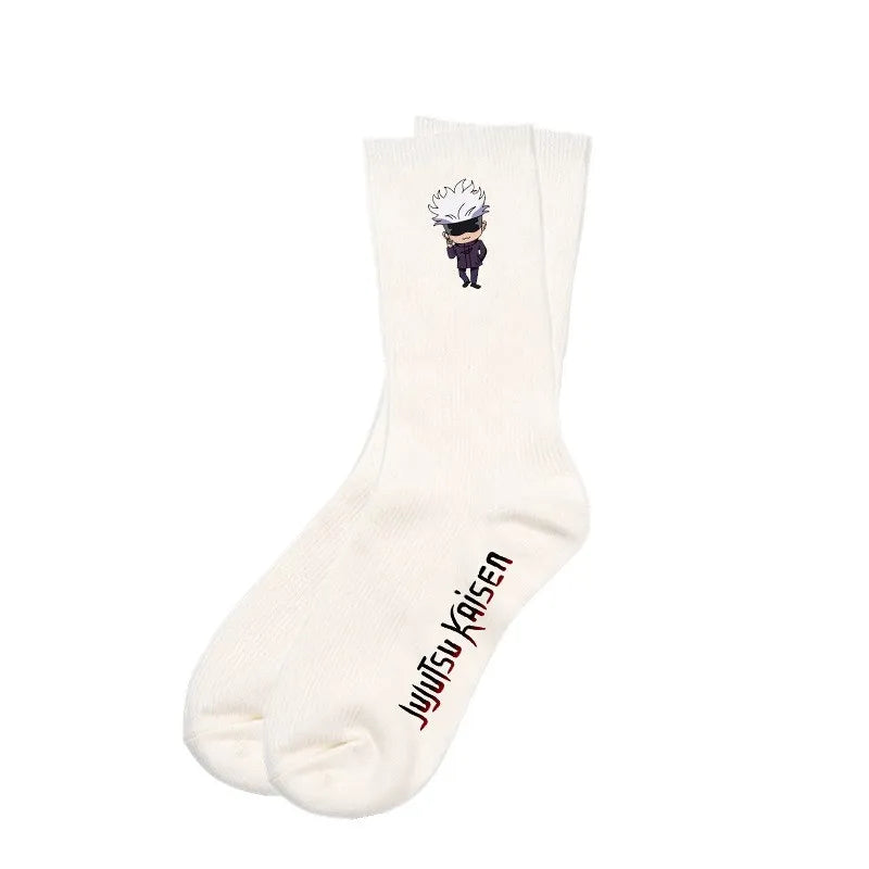 Jujutsu Kaisen 'Satoru Gojo' Crew Socks — Little Sock Store
