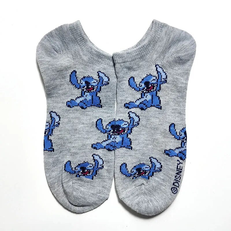 Lilo And Stitch 'All Over Stitch' Ankle Socks — Little Sock Store