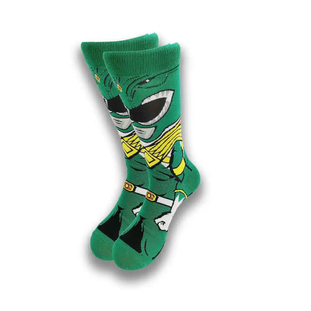Power Rangers 'Green Ranger' Crew Socks — Little Sock Store