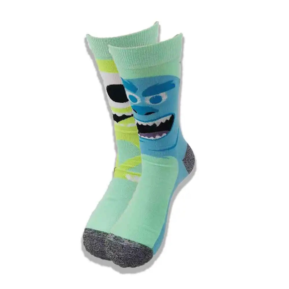 Monsters, Inc. 'James P. Sullivan | Mike Wazowski' Crew Socks — Little ...