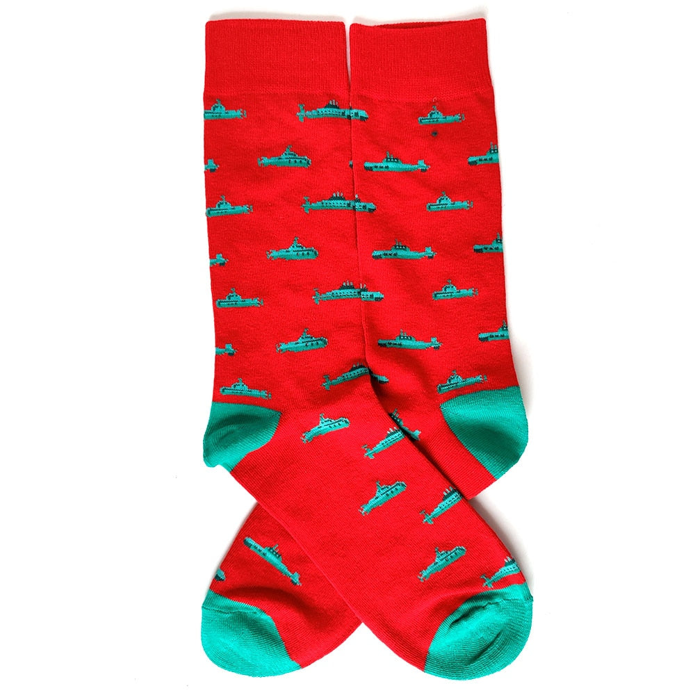 'Military Submarine' Crew Socks — Little Sock Store