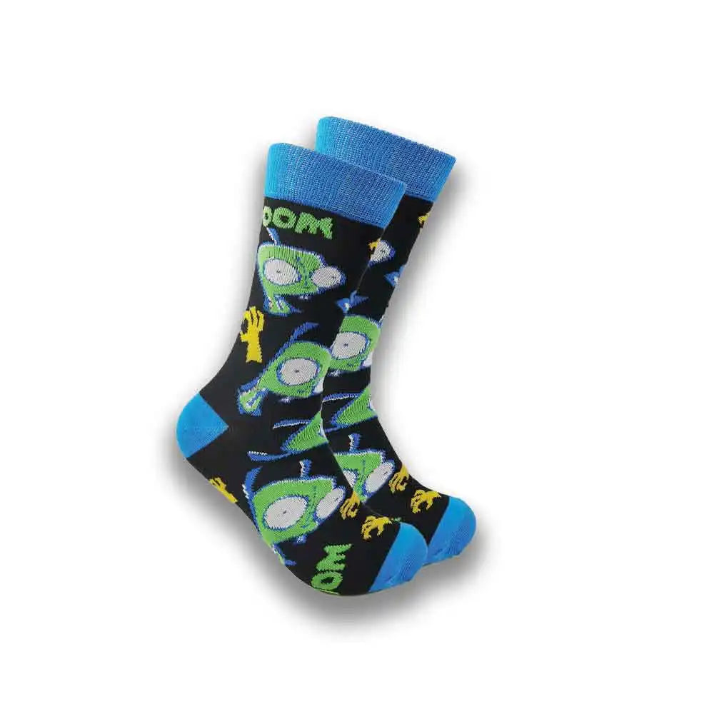 Invader Zim 'Gir' Crew Socks — Little Sock Store