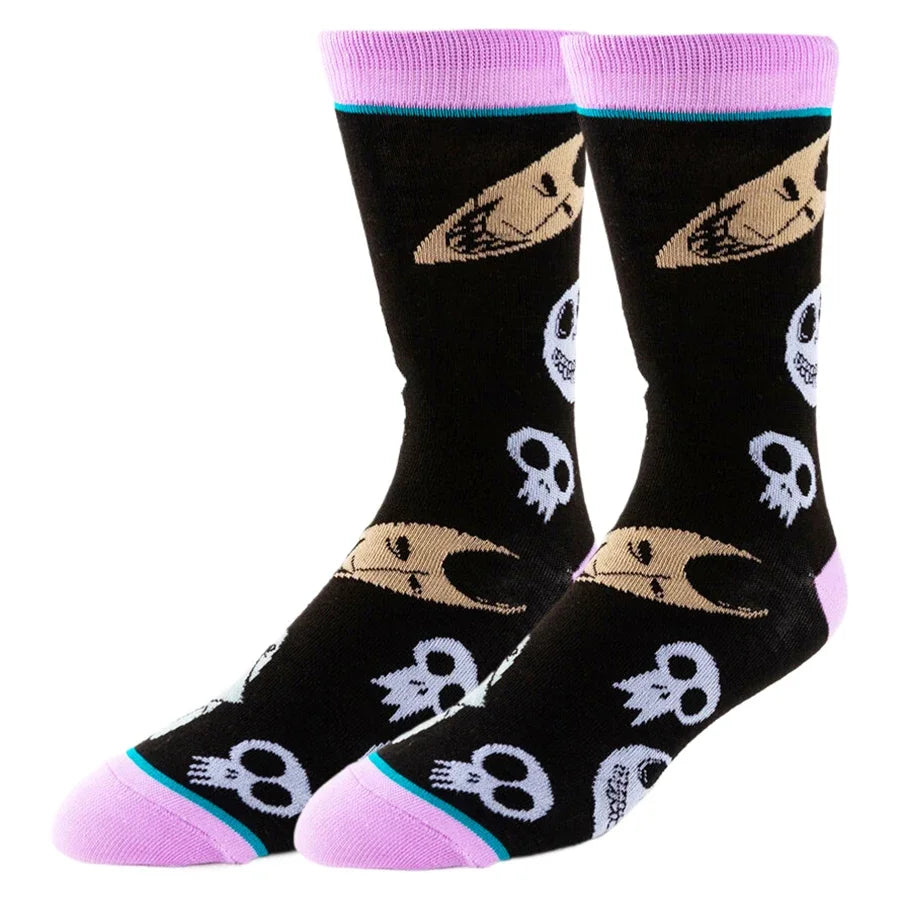 The Nightmare Before Christmas 'Shock Mask' Crew Socks — Little Sock Store