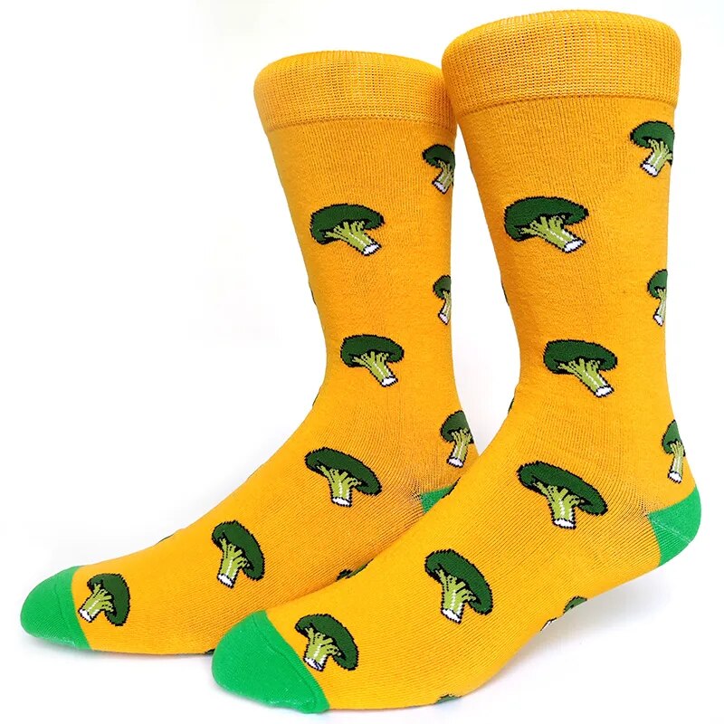 'Healthy Broccoli' Crew Socks — Little Sock Store