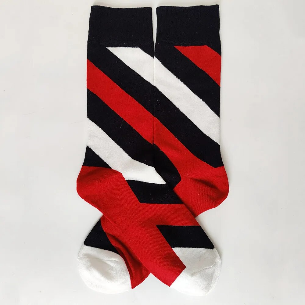 'Banded Stripes' Crew Socks — Little Sock Store