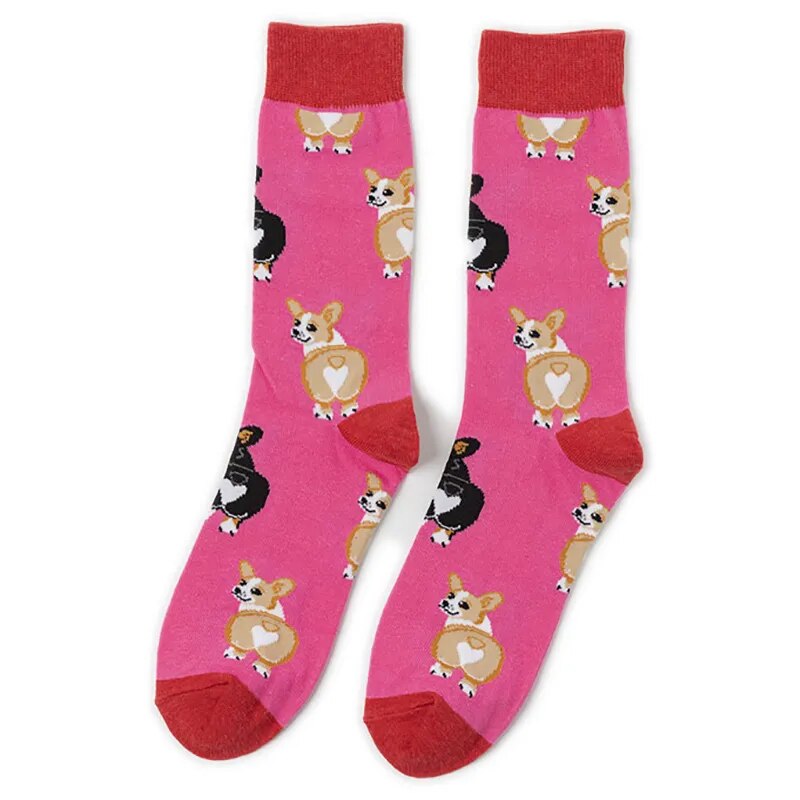 'Corgis' Butt' Crew Socks — Little Sock Store