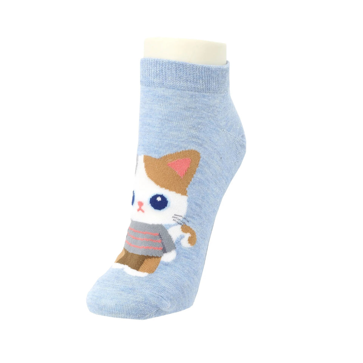 Cute Animals 'Cute Eyes Kitty' Ankle Socks — Little Sock Store