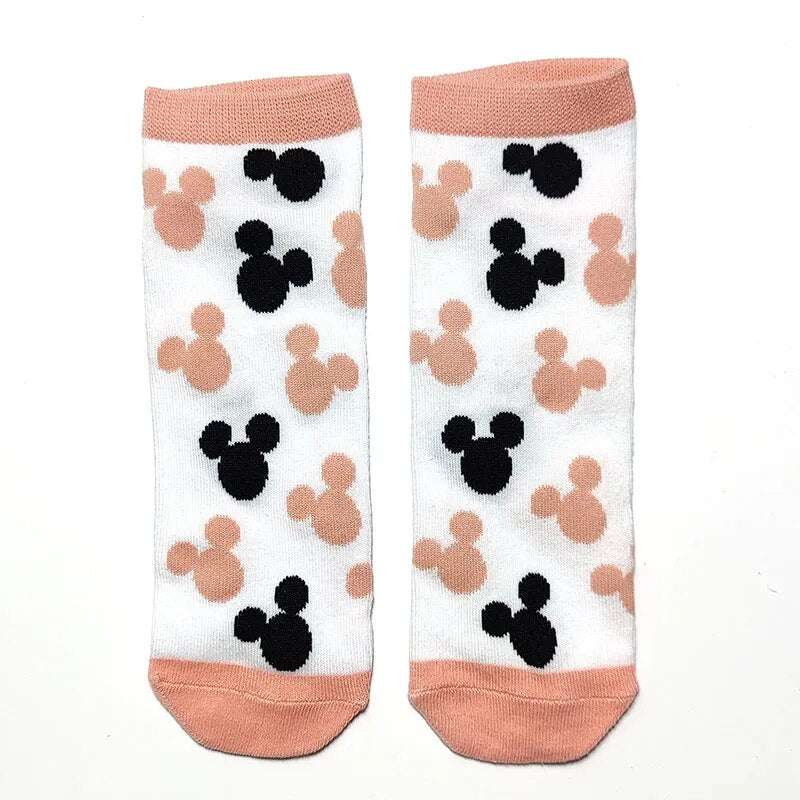 Mickey Mouse 'Mickey's Logo' Ankle Socks — Little Sock Store