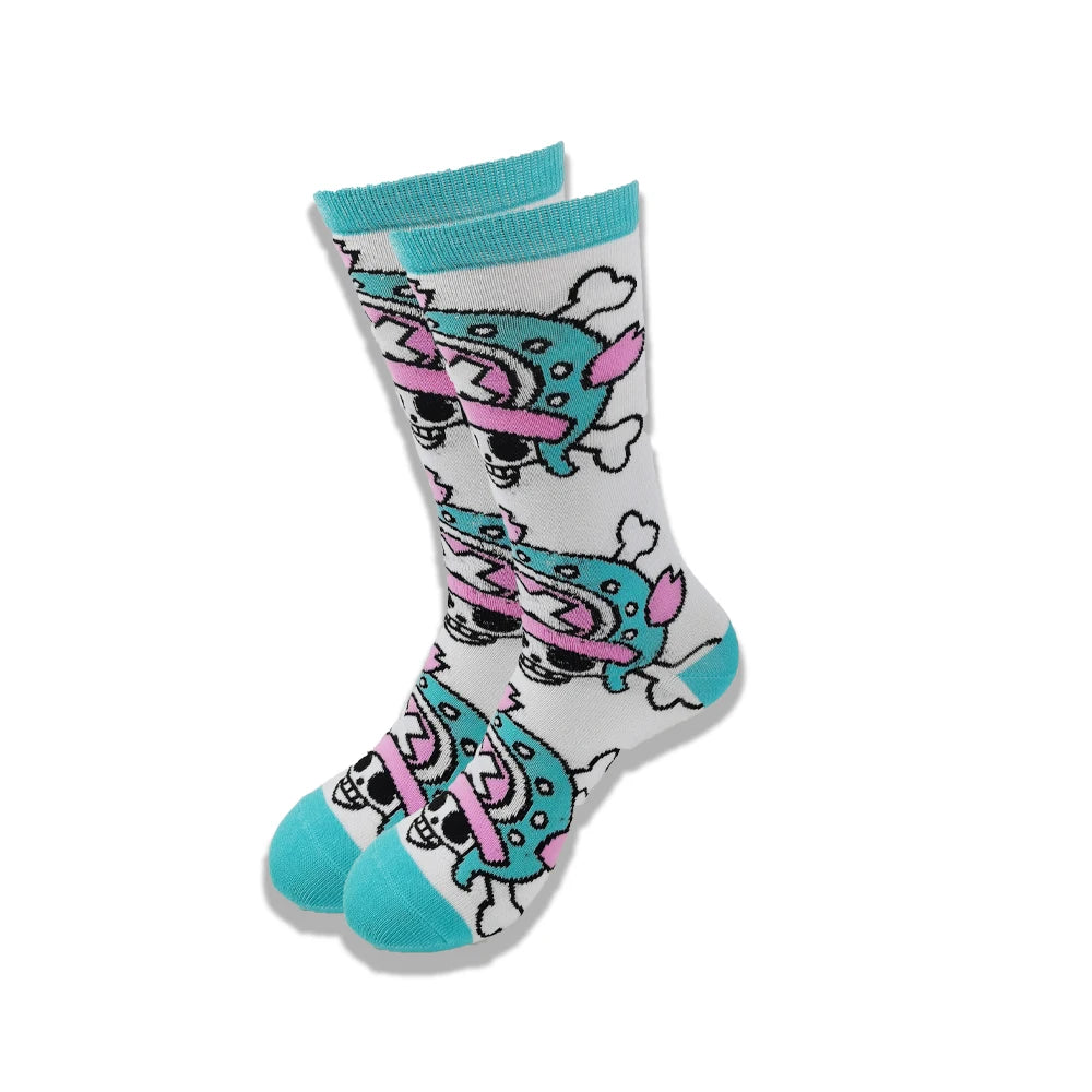 One Piece 'Tony Tony Chopper Logo' Crew Socks — Little Sock Store