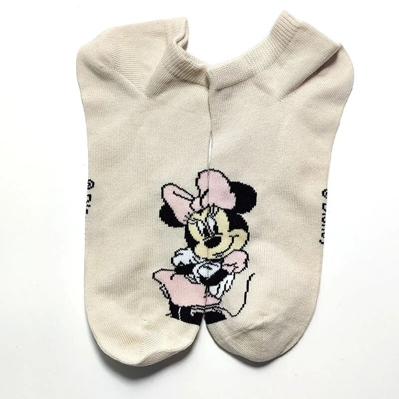 Mickey Mouse 'Minnie Mouse' Ankle Socks — Little Sock Store