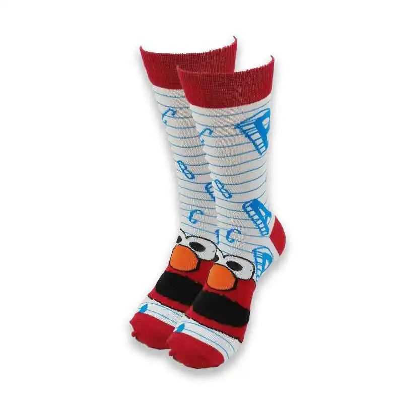 Sesame Street 'Elmo' Crew Socks — Little Sock Store