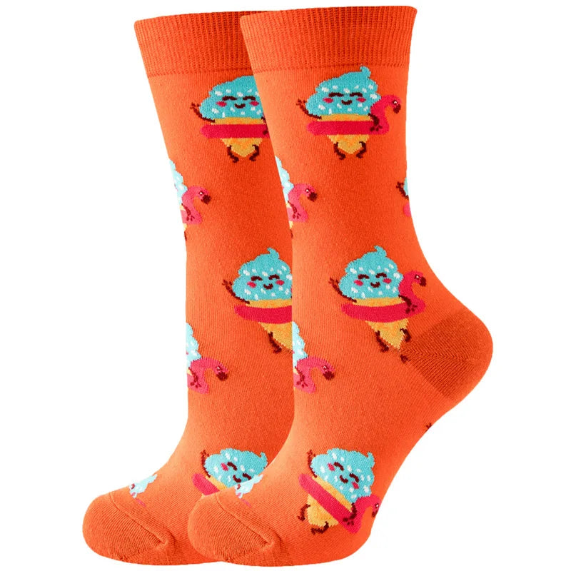 'Adorable Ice Cream' Crew Socks — Little Sock Store