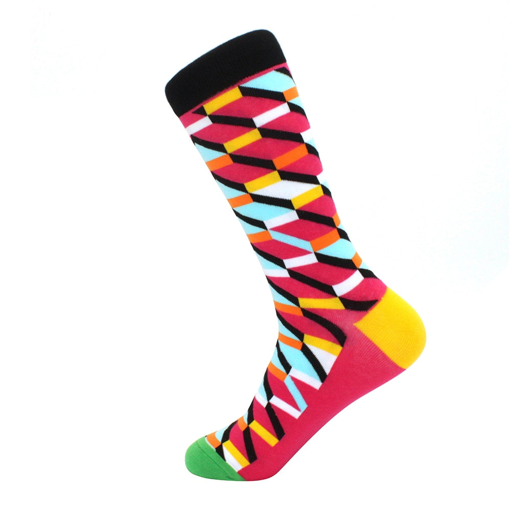 'Strange Patterns' Crew Socks — Little Sock Store