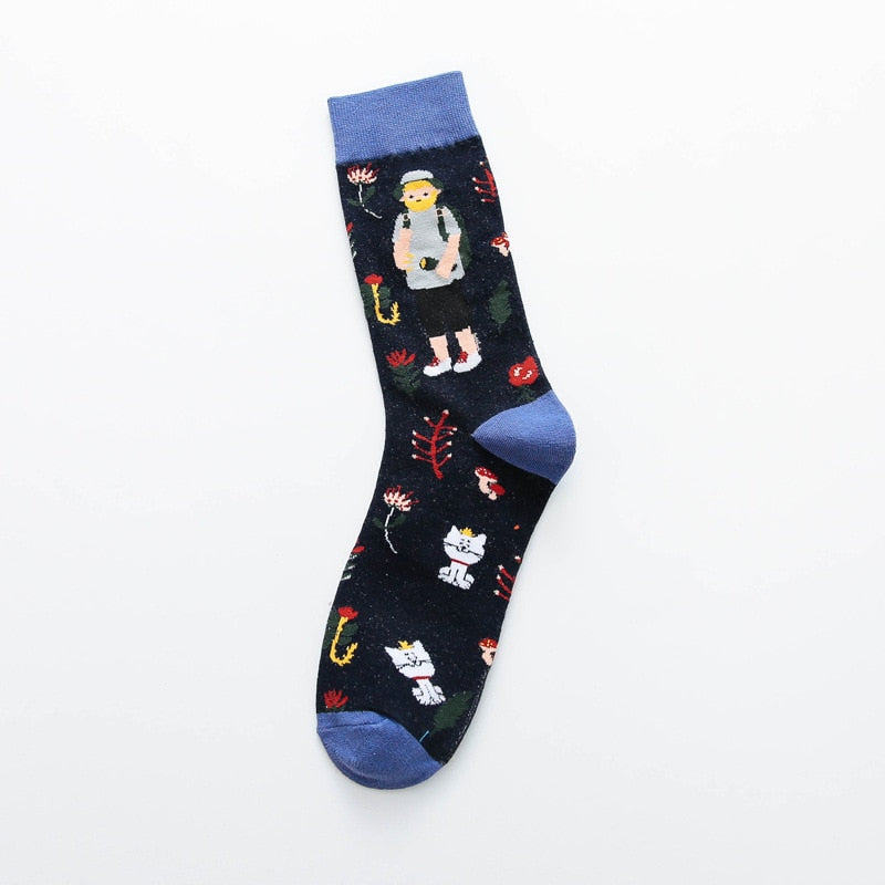 "Boy Cartoon" Socks — Little Sock Store