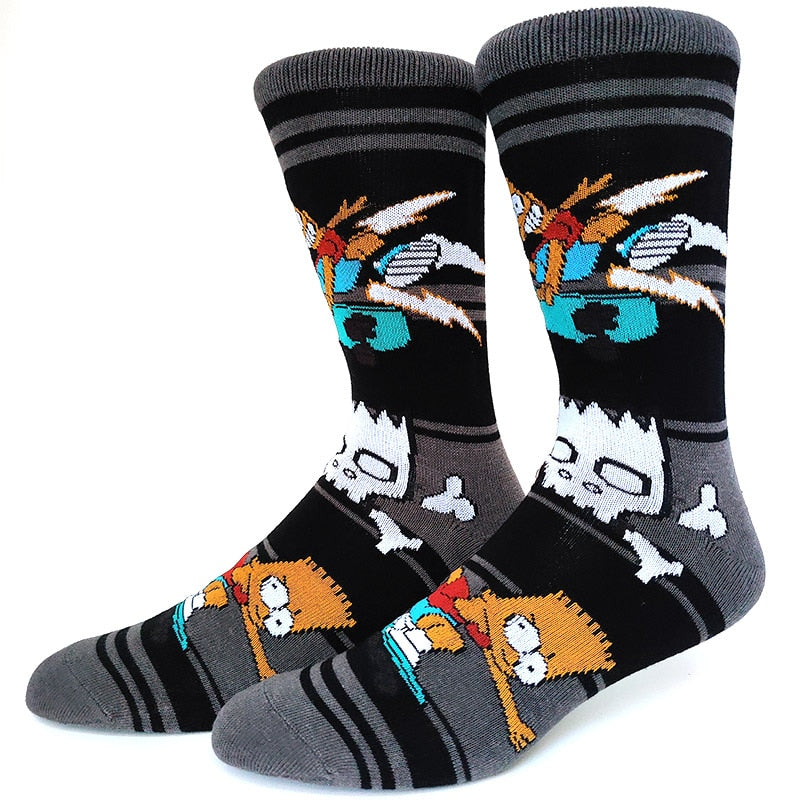 The Simpsons 'Bart | Fragile' Crew Socks — Little Sock Store