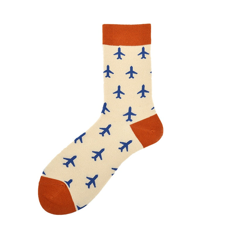 'Airplane' Crew Socks — Little Sock Store