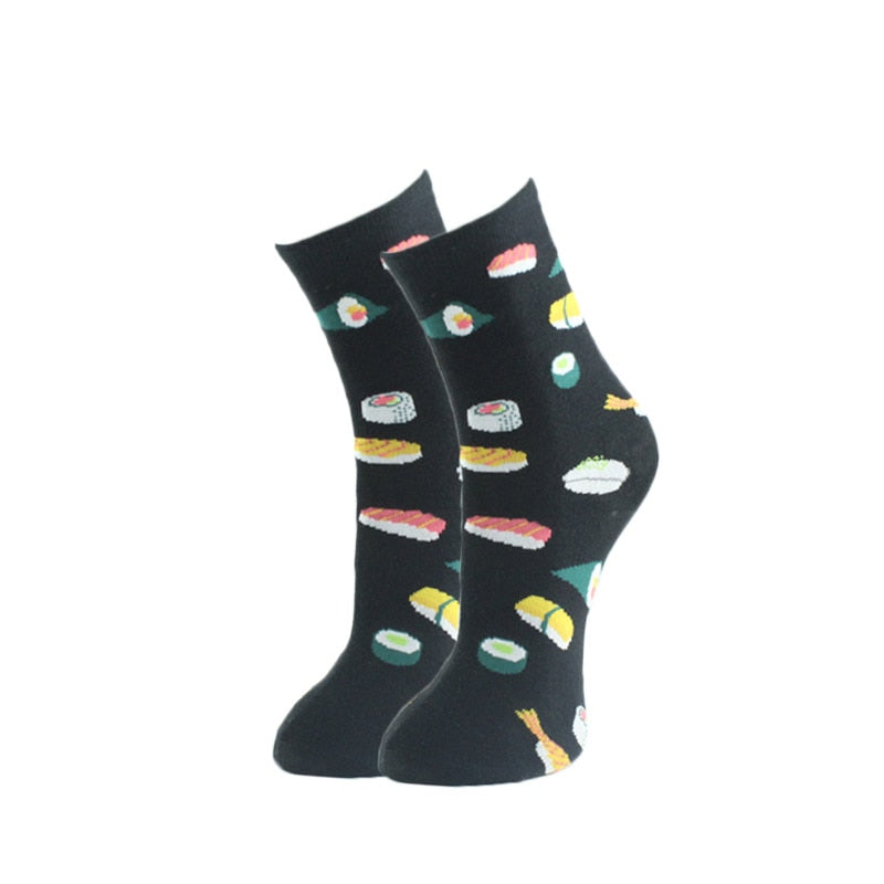 'Yummy Sushi' Crew Socks — Little Sock Store