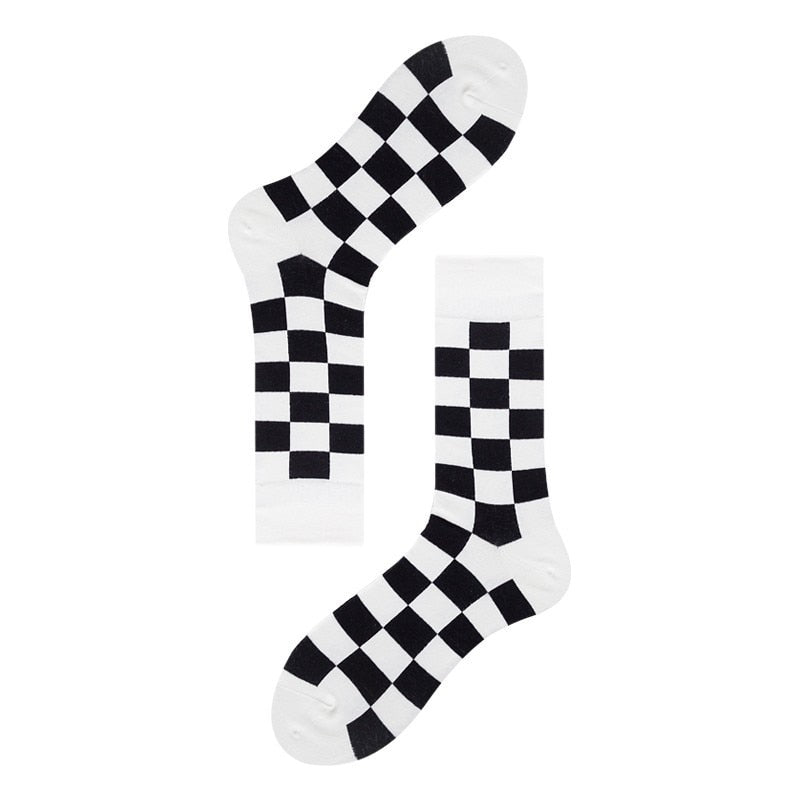 'Checkerboard' Crew Socks — Little Sock Store