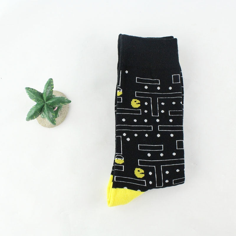 'Pac-Man' Crew Socks — Little Sock Store