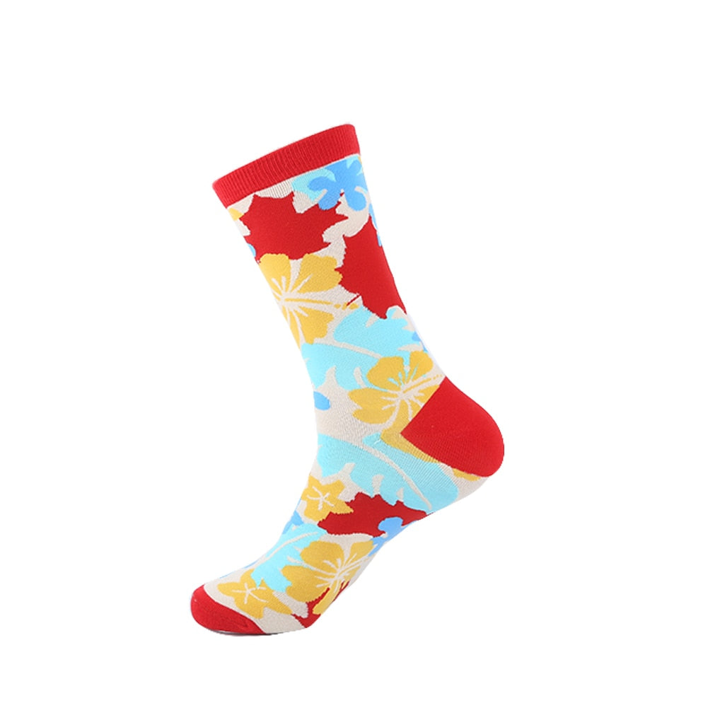 'Maple Leaf' Crew Socks — Little Sock Store