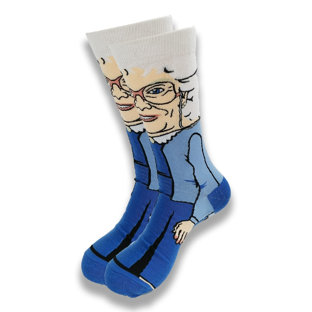 Golden Girls 'Sophia Petrillo' Crew Socks — Little Sock Store