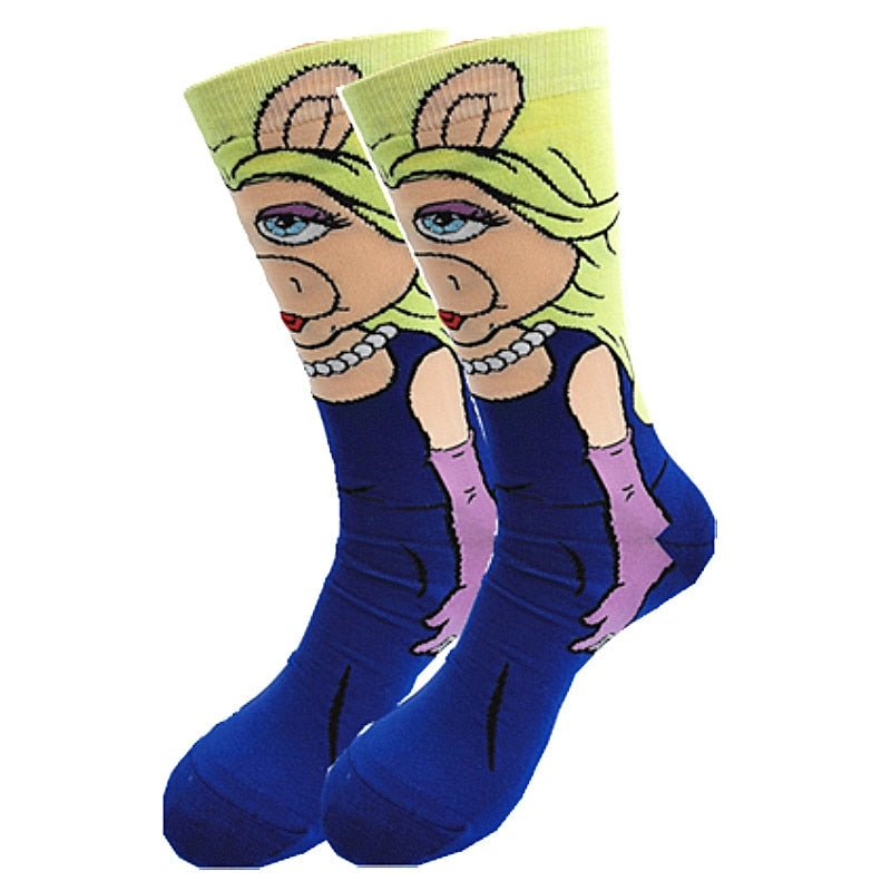 The Muppets 'Ms.Piggy' Crew Socks — Little Sock Store