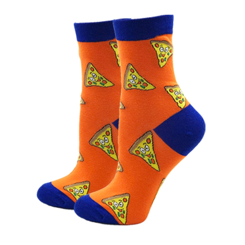 Design "Sliced Pizza" Crew Socks — Little Sock Store