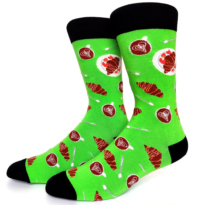 'Thick Croissant' Crew Socks — Little Sock Store