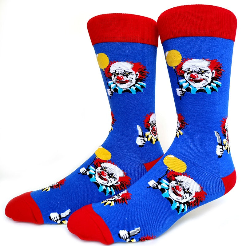 'Circus Clowns' Crew Socks — Little Sock Store