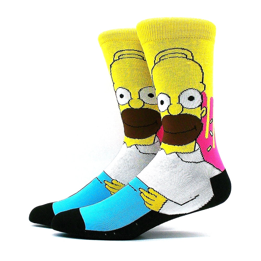 The Simpsons 'Big Eye Homer' Socks — Little Sock Store