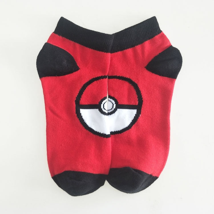 Pokemon 'Classic Pokeball' Ankle Socks — Little Sock Store