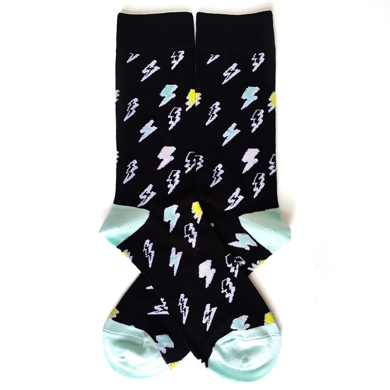 'Thunder Lightning' Crew Socks — Little Sock Store