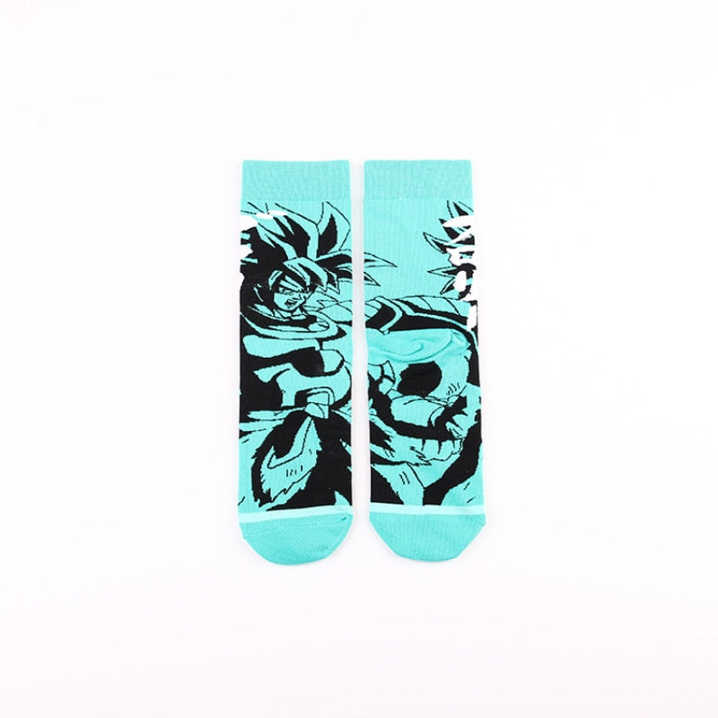 Dragon Ball Z 'Super Saiyan 3 Goku' Crew Socks — Little Sock Store