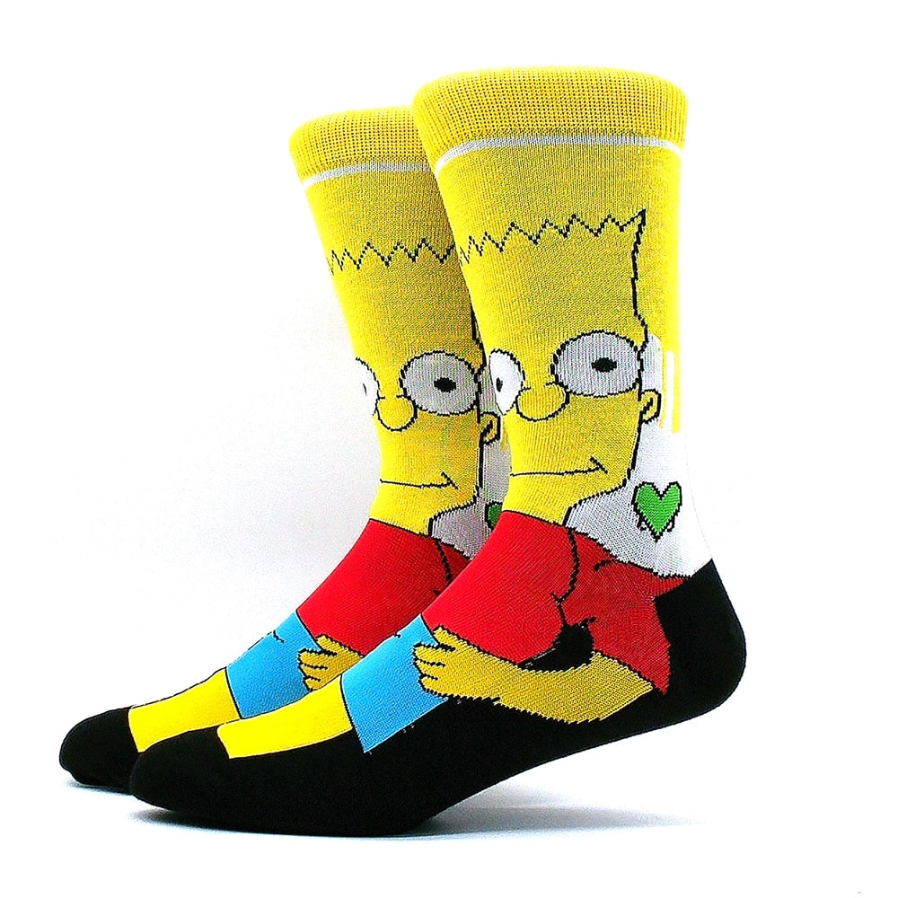 The Simpsons 'Smiling Bart' Socks — Little Sock Store