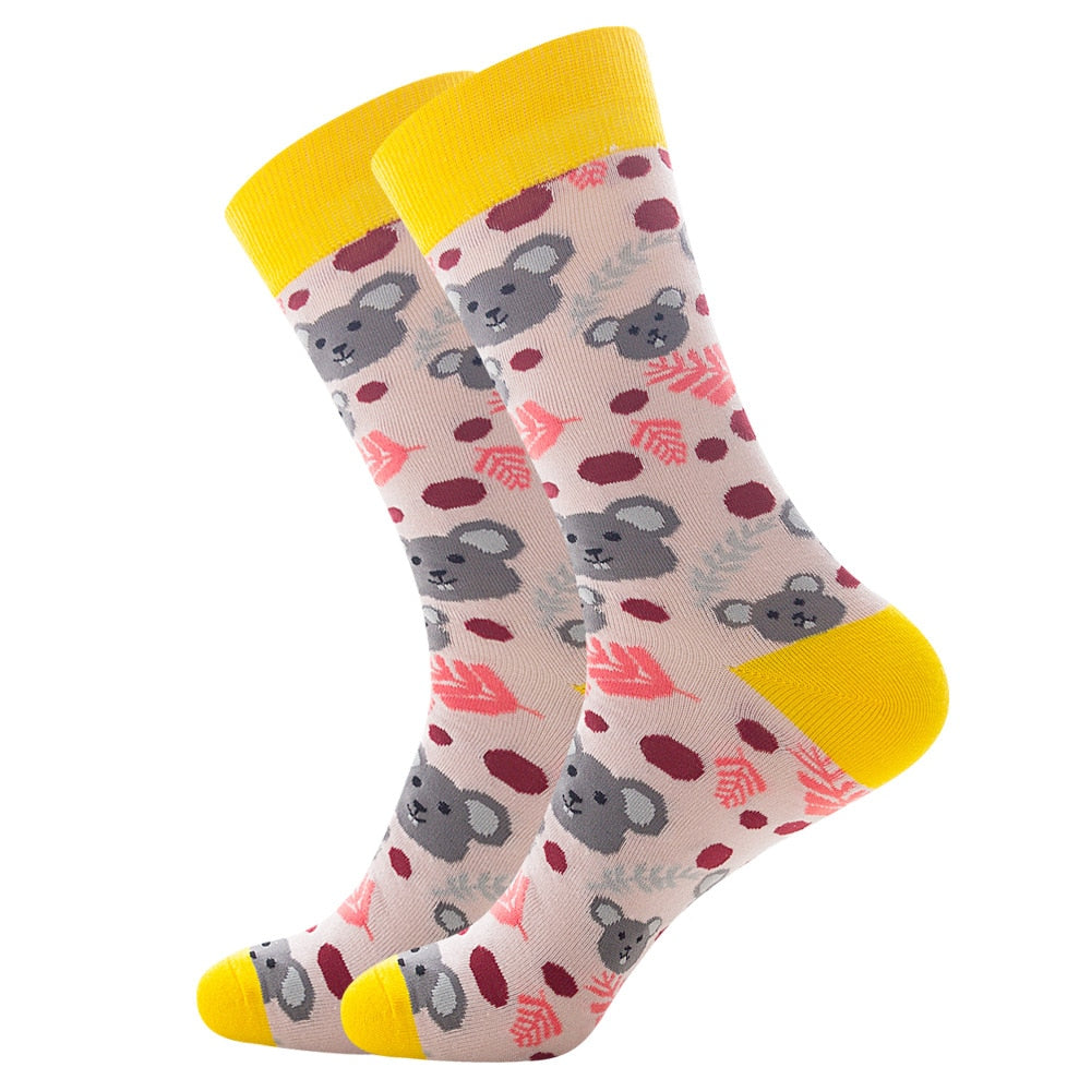 'Fluffy Koala' Crew Socks — Little Sock Store